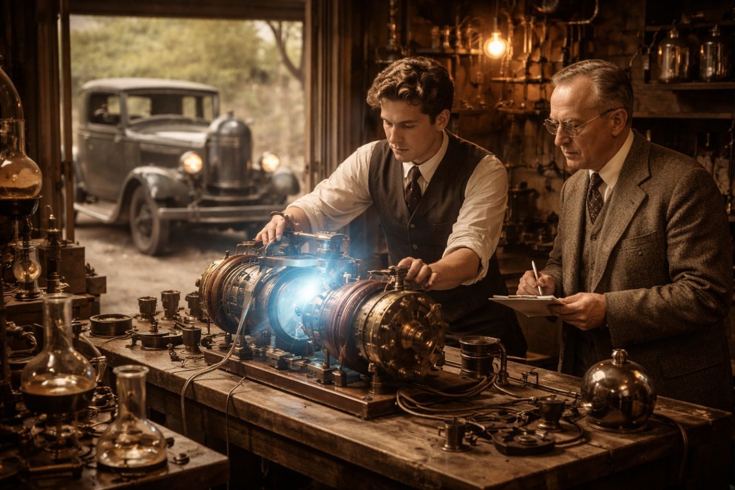 Vergessener Radium-Generator